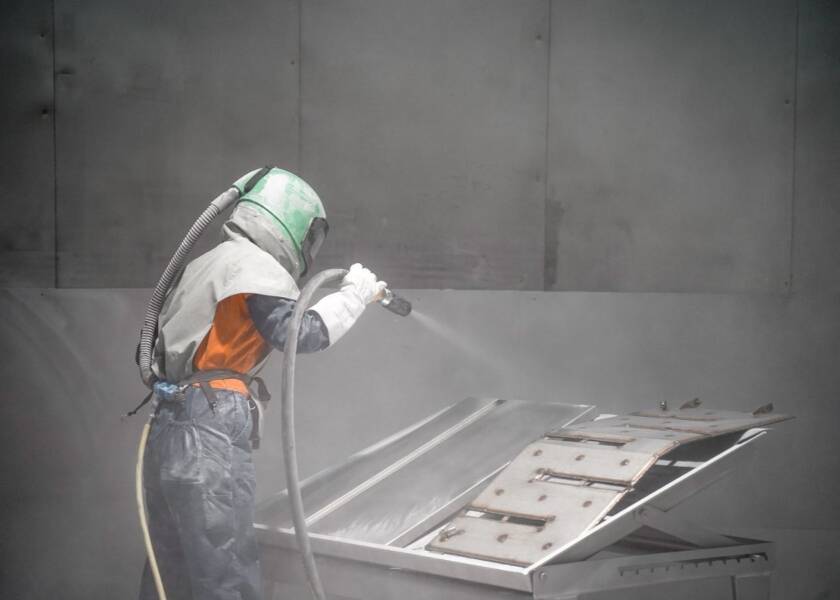 Metal Bead Blasting - Invilfab